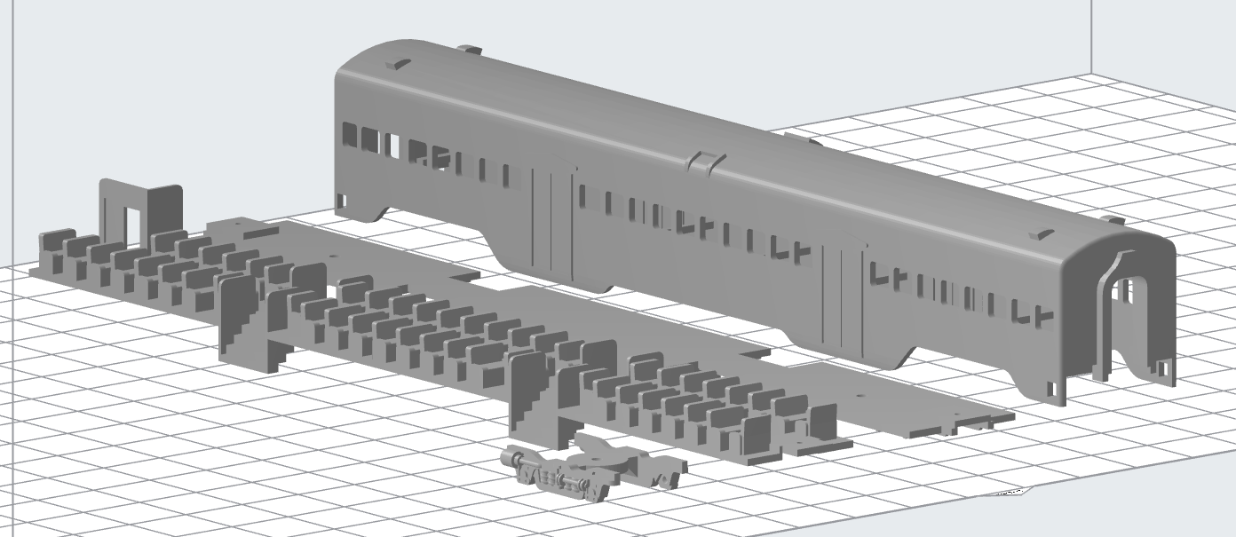 Pullman Plan 51908 100 Seat Coach – ootbModels